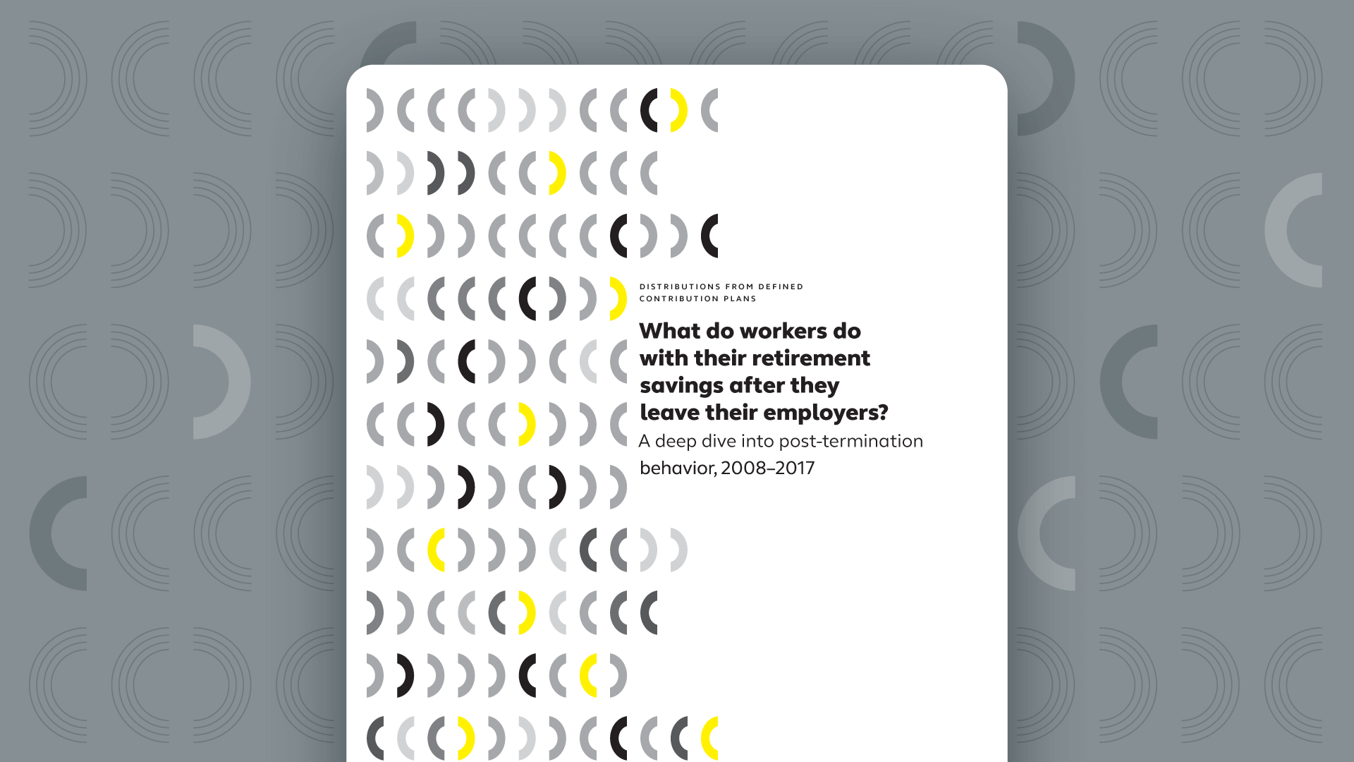 Distributions from retirement plans after employment | Alight
